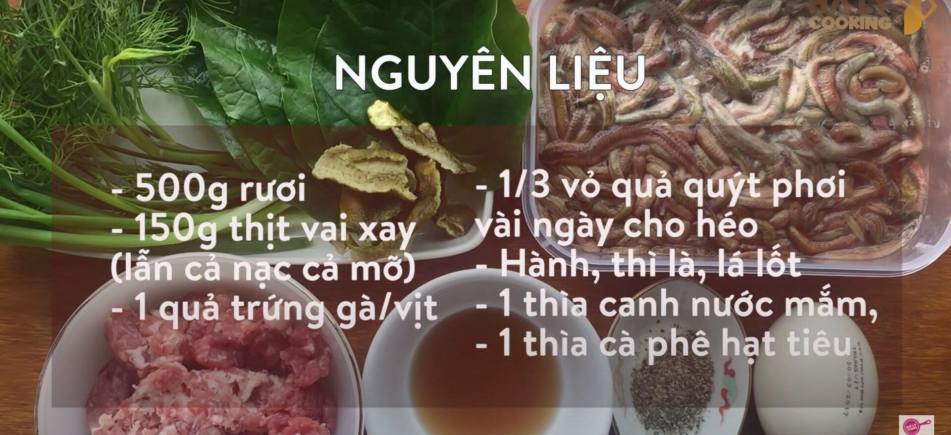 Bật mí các bạn cách làm chả rươi ngon đúng vị! - Ẩm thực - yeuamthuc.org