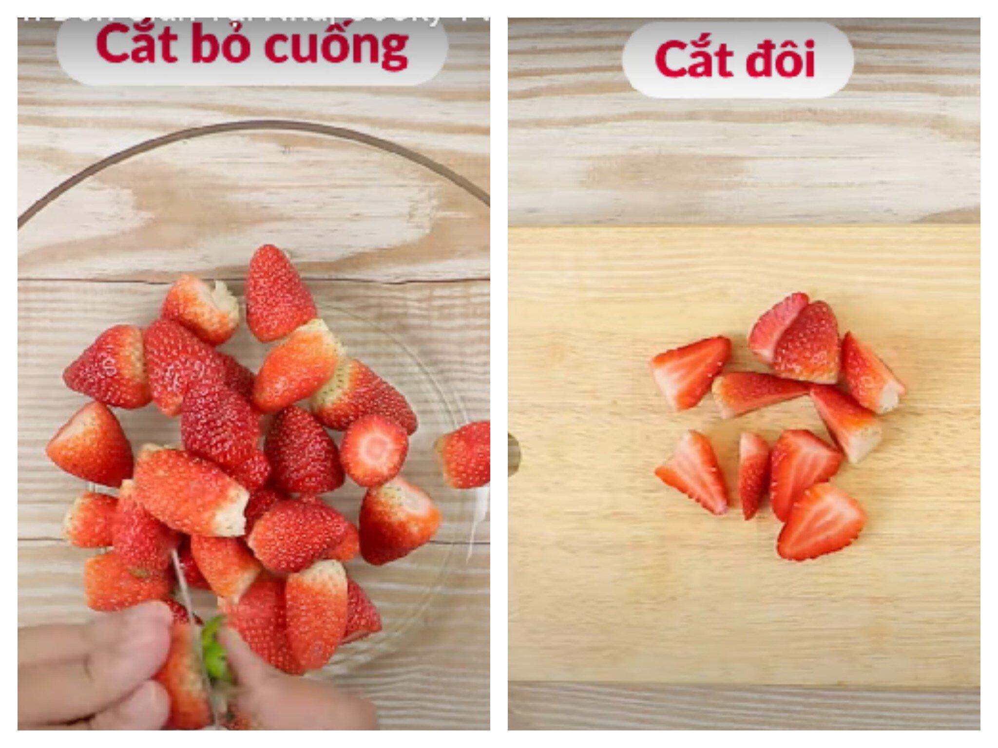 Bật mí cách làm trà dâu giải nhiệt mùa hè siêu đơn giản. - Ẩm thực ...