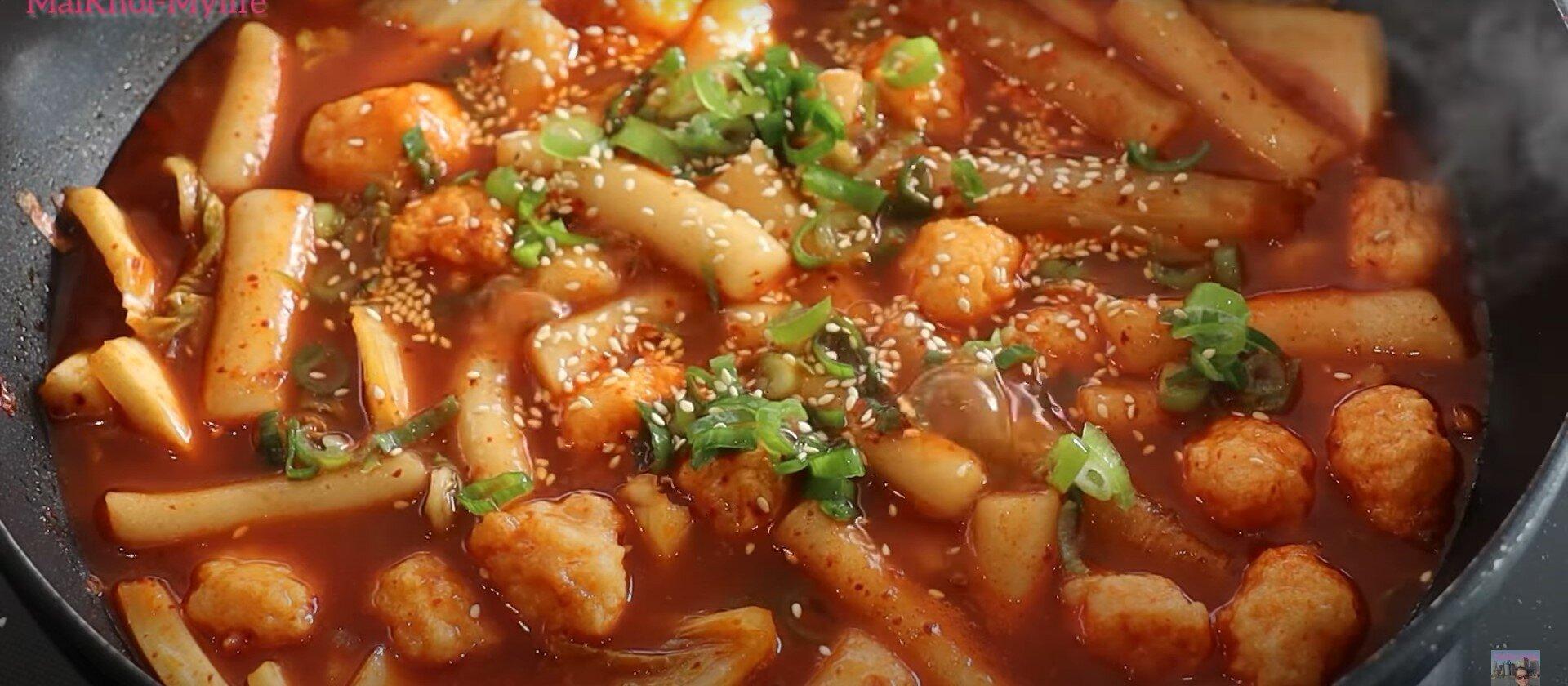 Bật mí cách làm tokbokki bằng cơm nguội ít ai biết! - Ẩm thực ...