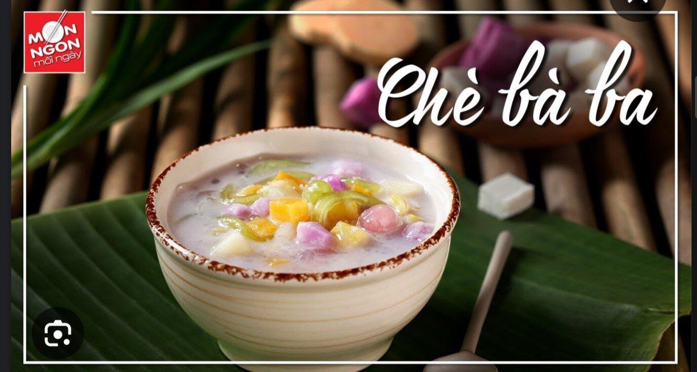 Cách nấu chè bà ba thơm ngon bổ dưỡng - Bạn biết chưa? - Ẩm thực ...