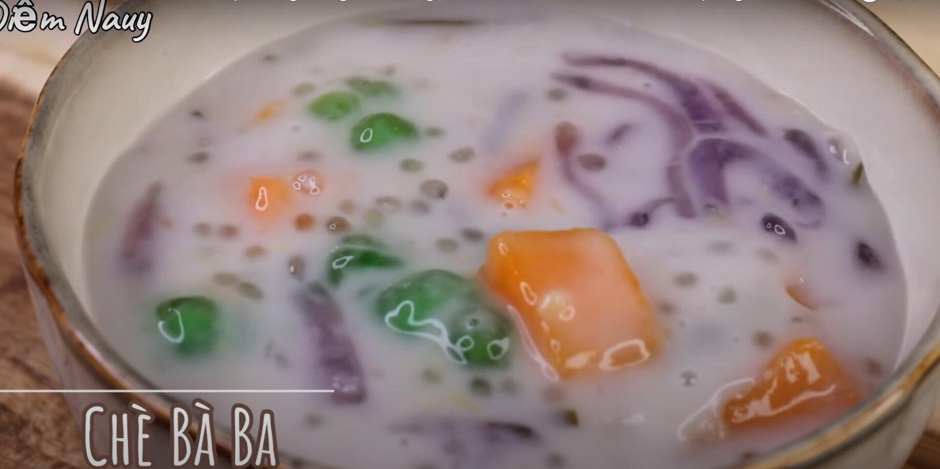 Cách nấu chè bà ba thơm ngon bổ dưỡng - Bạn biết chưa? - Ẩm thực ...