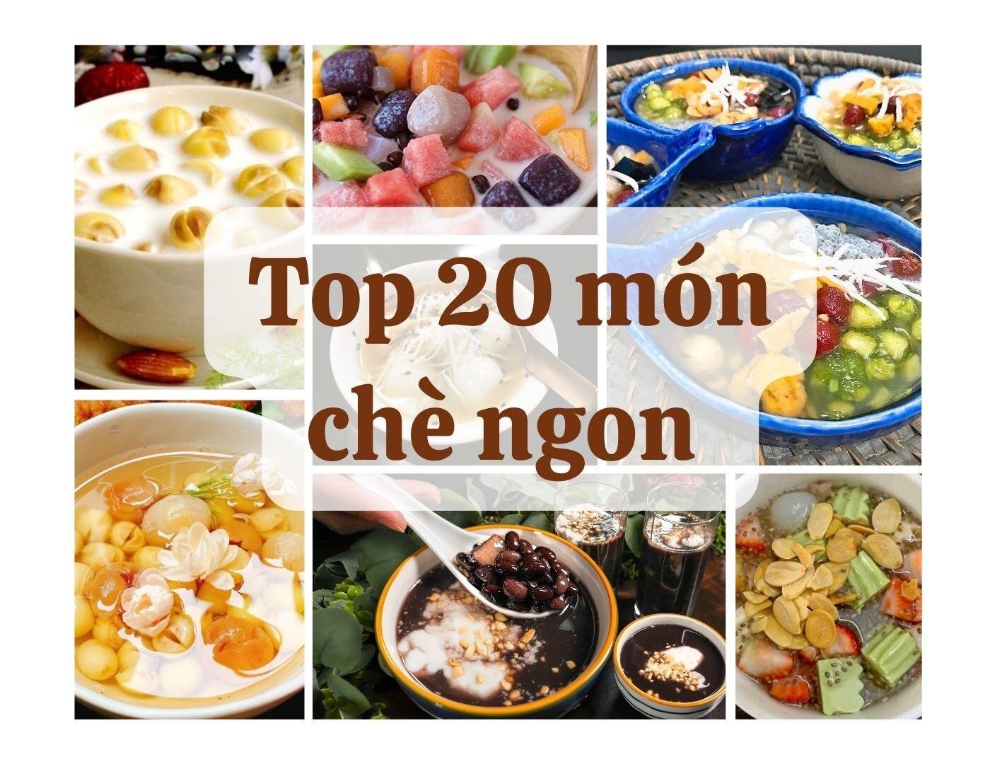 Tổng hợp 20 công thức nấu các món chè thơm ngon, thanh mát cho cả nhà ...