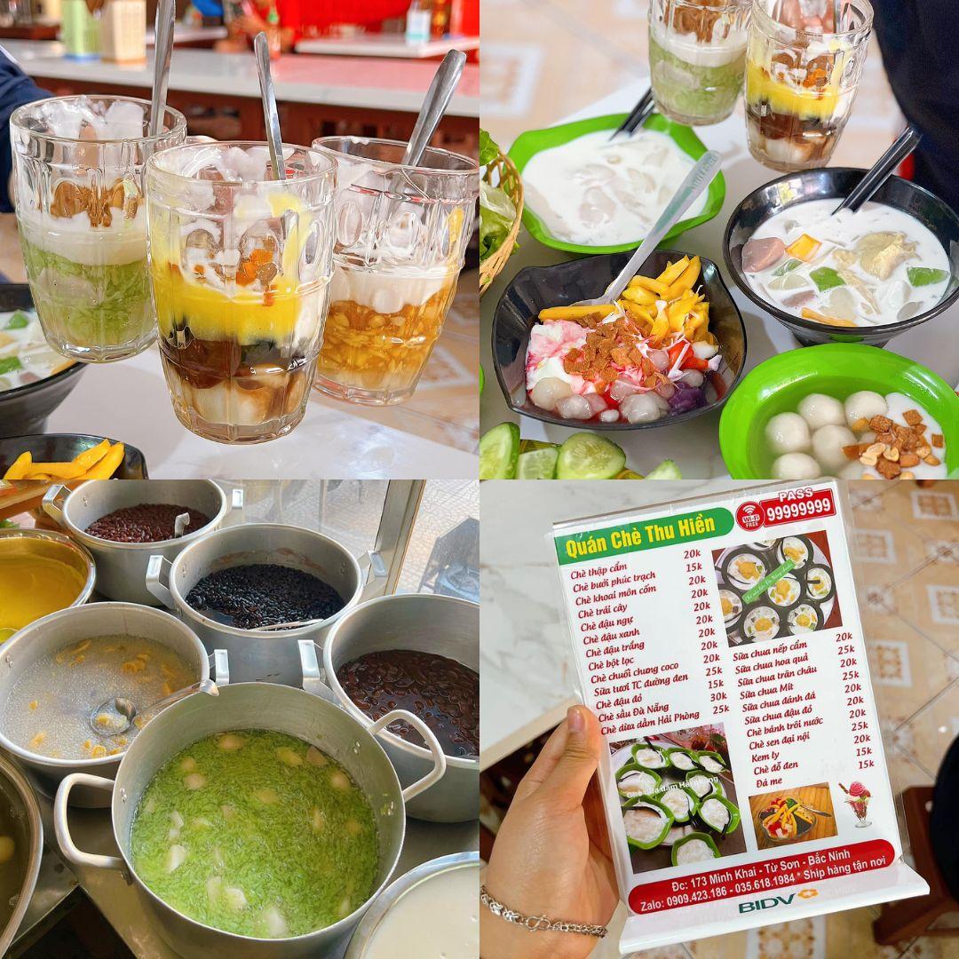 Ăn sập 4 quán chè ngon nhất Từ Sơn - Top quán ngon - yeuamthuc.org