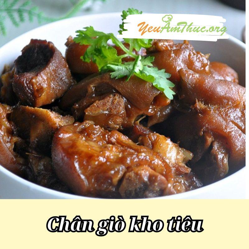 Giò heo nấu món gì ngon? Tổng hợp 15 cách chế biến giò heo ngon, không ...